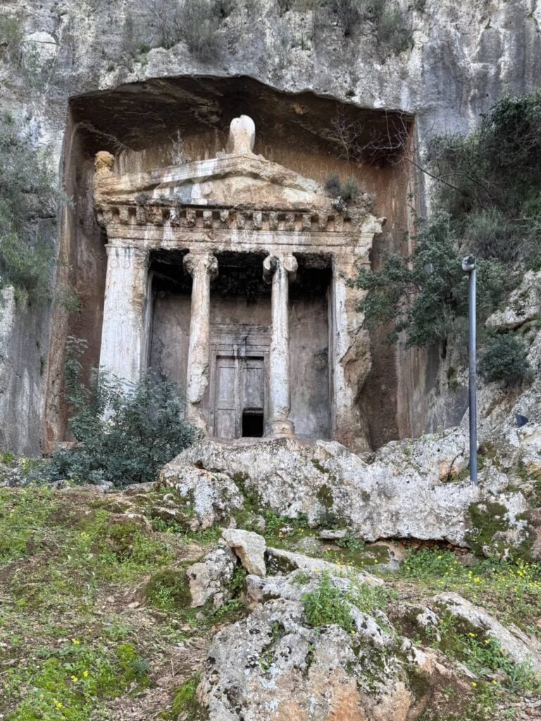 Intriguing Fethiye Tombs • Folksy Travel by Bill Smale